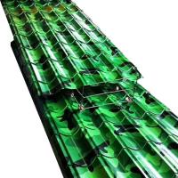 China 600mm-1250mm Width Coated Corrugated Roofing Sheet Carbon Steel Metal Roofing Panels for sale
