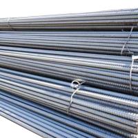 China Hot-rolling Iron Rod Deformed Steel Bar Screw Thread Steel Rebar with ±1% Tolerance for sale