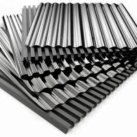 China 600mm-1250mm Width Coated Corrugated Roofing Sheet Carbon Steel Metal Roofing Panels for sale