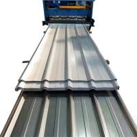 China Zinc Coated Galvanized Steel Sheet Corrugated Metal Roof Sheets for Carbon Steel Grade for sale