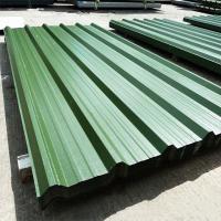China Customized RAL Color Corrugated Steel Metal Zinc Tile Roof Sheet for Building Roofing for sale