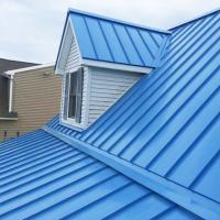 China Customized RAL Color Corrugated Steel Metal Zinc Tile Roof Sheet for Building Roofing for sale