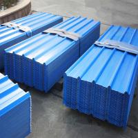 China Customized RAL Color Corrugated Steel Metal Zinc Tile Roof Sheet for Building Roofing for sale