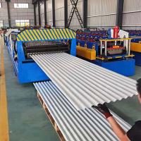 China Free Sample Galvanized Plate Metal Roofing Corrugated Steel Sheet 600mm-1250mm Width for sale