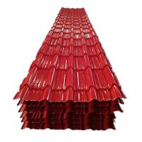 China 18 32 Gauge Steel Zinc Aluminium Roof Sheet Fiber Cement Corrugated Roofing Sheets for Cold Rolled for sale