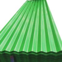 China Different Colors End Zinc Coated Roofing Sheets with Z10-Z29 Coating and GS Certificate for sale