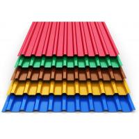 China Different Colors End Zinc Coated Roofing Sheets with Z10-Z29 Coating and GS Certificate for sale