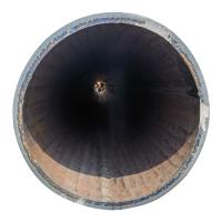 China 200mm Iron Bush Cut Round Steel Pipe Hot Dipped for Galvanized Steel Grade Drill Pipe for sale