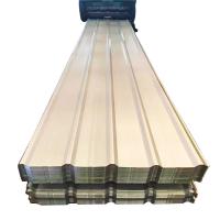 China 600mm-1250mm Width 14 Gauge Corrugated Steel Step Tiles Roofing Sheet for in RAL Color for sale