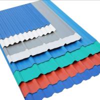 China Double Layer PPGI Roof Sheet Metal Steel Tile Line with Wear Resistant Steel for sale