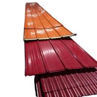 China Waterproof RAL Color Metcoppo Aluminium Galvanized 25 Gauge Corrugated Roofing Sheet for sale