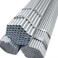 China Round Section Shape Galvanized Steel Pipe for Building Material Processing Services for sale