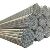 China Round Section Shape Galvanized Steel Pipe for Building Material Processing Services for sale