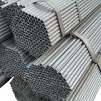 China Round Section Shape Galvanized Steel Pipe for Building Material Processing Services for sale