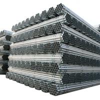 China Round Section Shape Galvanized Steel Pipe for Building Material Processing Services for sale