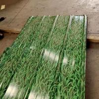 China Non-defrmation Sand Coated Metal Colored Galvanized Tin Asbestos 25-28 Gauge Corrugated Euro Tiles Roofing Sheet for sale