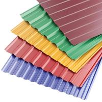 China 28b Gauge Aluzinc Corrugated Solar Fiber Cement Roofing Sheet With Hot Rolled Technique for sale