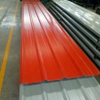 China Galvanized 28b Gauge Aluzinc Corrugated Solar Fiber Cement Roofing Sheet 20 Black Foot for sale