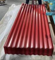 China 28b Gauge Aluzinc Corrugated Solar Fiber Cement Roofing Sheet With Hot Rolled Technique for sale