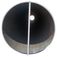 China BS Standard Half Corrugated Pre Galvanized Round Steel Pipe for Construction Industry for sale