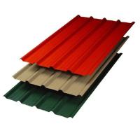China 25 Gauge Ral 9002 White Corrugated Shingles Roofing Sheet for Asbestos Colored Metal for sale