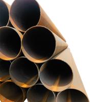 China Half Corrugated Pre Galvanized Round Carbon Pipe for Construction Industry for sale