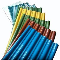 China Double R 07mm Aluminum And Zinc Ppgi Blue Line Corrugated Tile It4 Profile Roofing Sheet for sale