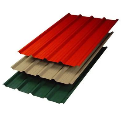 China 24-28b Gauge Metal Corrugated Solar PVC Gerald Roofing Sheet with Inventory Clearance for sale