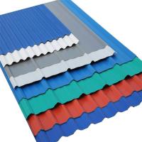 China Technique Hot Rolled 30-275g/m2 Zinc Coating Thatch Corrugated Types Of Roofing Sheet for sale