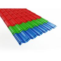 China 30-275g/m2 Zinc Coating Wear Resistant Steel Corrugated Plate Metal PPGI Roofing Sheet for sale