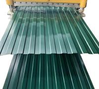 China PPGI Corrugated Coated Metal Roofing Galvanized Roof Steel Sheet for Thermal Insulation for sale