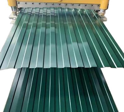 China PPGI Corrugated Coated Metal Roofing Galvanized Roof Steel Sheet for Thermal Insulation for sale