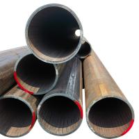 China Circular Hot Dipped Half Corrugated Pre Galvanized Round Steel Pipe for Construction for sale