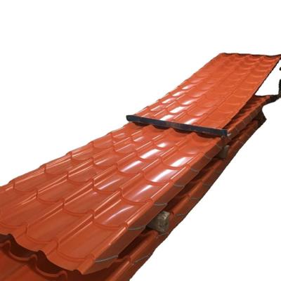China Zinc Coated 0.5mm Color Coated Plate for High Wear Resistance Laminated Roofing Sheet for sale