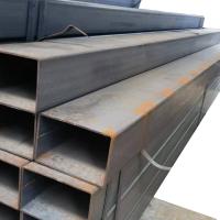 China Non-defrmation S235JR Carbon Rectangular Steel Tube Galvanized Coated Steel Channels for sale
