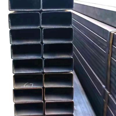 China 3 Inch Cold Rolled Mild Carbon Steel Rectangular Tube for Galvanized U-Bar Channels for sale