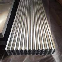 China 0.12-0.13MM Thickness Aluzinc Waterproof Corrugated Solar Fiber Cement Roofing Sheet for sale