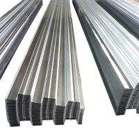 China DX51D Grade 28b Gauge Aluzinc Waterproof Corrugated Solar Fiber Cement Roofing Sheet 20 Black Foot for sale