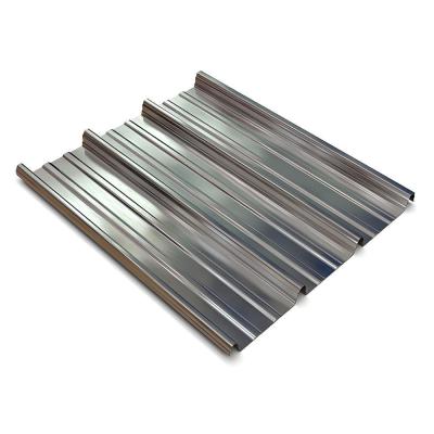 China DX51D Grade Aluzinc Waterproof Corrugated Solar Fiber Cement Roofing Sheet 20 Black Foot for sale