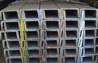 China Finely Processed U-Shape Steel Channels U-Bar for Industry Tolerance ±1% Colour Black for sale