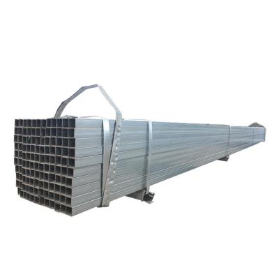 China ASTM A500 Steel 100x100 Galvanized Square Tube Hollow Section Rectangular Pipe with 1 for sale