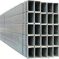 China Non-oiled ASTM A500 Steel 100x100 Galvanized Square Tube Hollow Section Rectangular Pipe for sale
