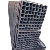 China 12M Length JIS Certificate Black Steel Rectangular Hollow Section Tube for Benefit for sale