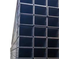 China Welded Galvanized Steel U-Bar Custom Color Black Pipe Iron Square Tube for Building for sale