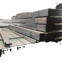 China Custom Made Seamless Steel Square Tube Galvanized Stainless for Industrial 6.4M Length for sale