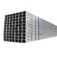 China Custom Made Seamless Steel Square Tube Galvanized Stainless for Industrial 6.4M Length for sale