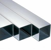 China Industry 2mm Square Carbon Steel Pipe with 304 Stainless Steel Square Tube Connector for sale