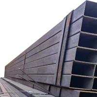 China Galvanized Steel Grade Welded Black Square Tubing Carbon Steel Hollow Section U-Bar for sale