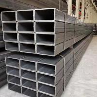 China GI Welded Pipe for Punch Hydraulic Cutting Service 75x75 Square Carbon Steel Tube for sale