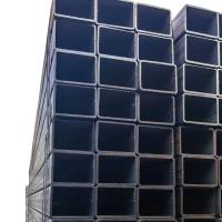 China 3 Inch Black Iron Pipe Cold Rolled Mild Black Square Carbon Steel Channels U-Bar for sale